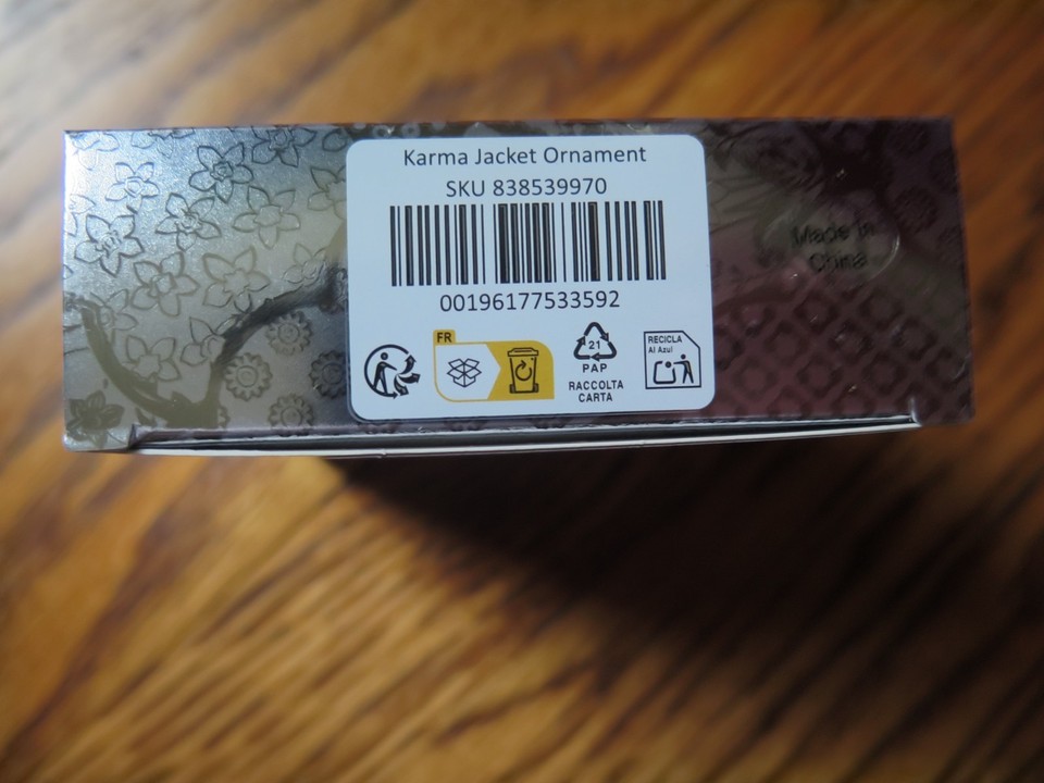Taylor Swift “Midnights” KARMA JACKET Ornament | 2025 Holiday ...