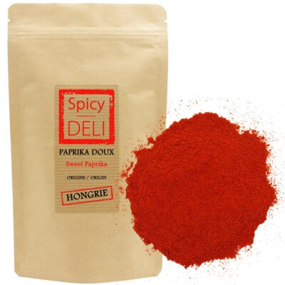 Paprika doux de Hongrie 250gr. Sachet kraft refermable. | eBay