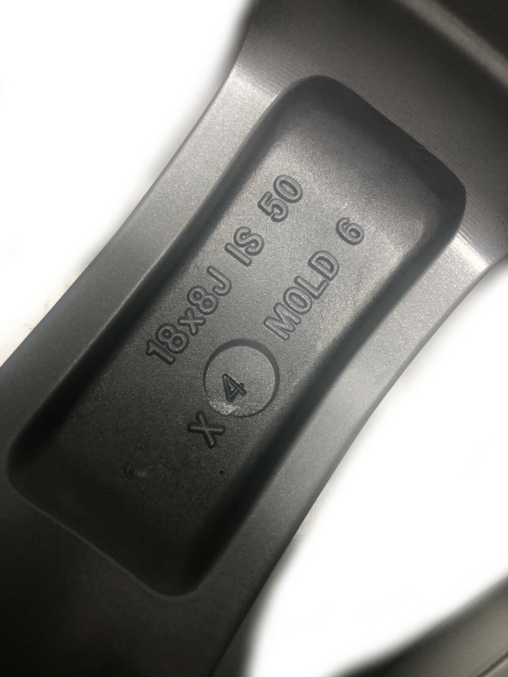 Set Of (4) OEM Wheel Rims 18" For 2017 2018 2019 Cadillac XT5 22996317 ...