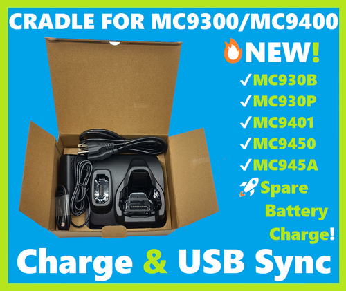 Charging Cradle Zebra MC9300/MC9400 Scanners! Replaces CRD-MC93-2SUCHG ...