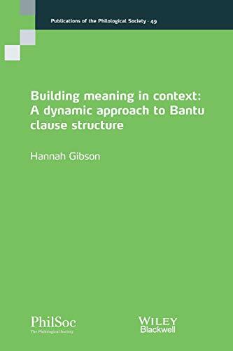 Building Meaning in Context: A Dynamic Approach, Gibson+= 9781119532255 ...