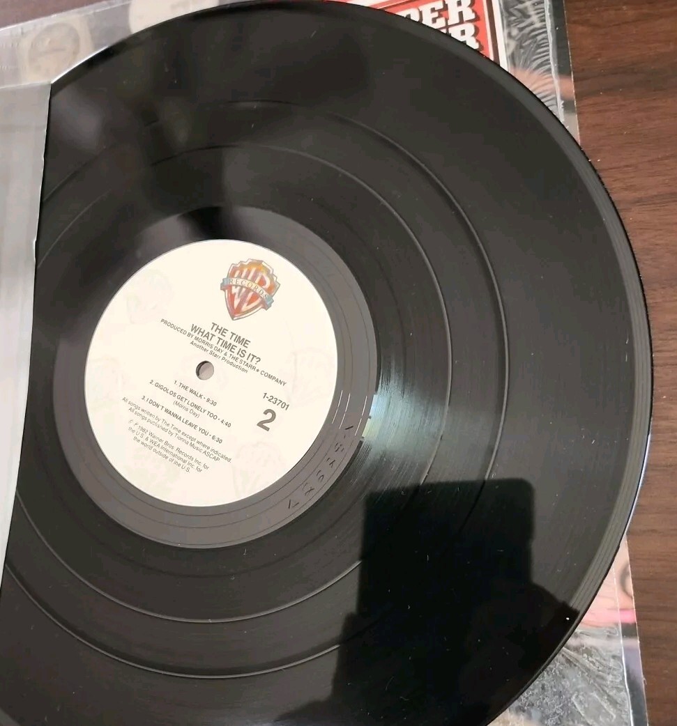The Time What Time Is It? LP Vintage Vinyl 1982 Morris Day Prince Funk ...