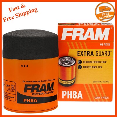FRAM Extra Guard PH8A Oil Filter | 10K Mile Change Interval ...