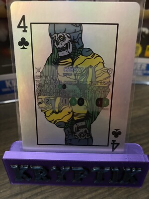 Kryptik TCG Corbin Holo Playable Poker Card | eBay