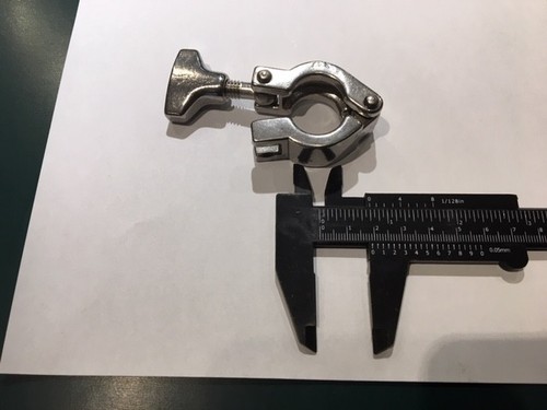 Tri Clamp Sanitary Clamp 1/2-3/4", 304 Stainless 13MHHM - T shaped ...