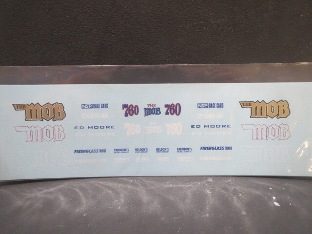 The Mob 37' Fiat AA/FA 1/25 Resin Body & Mob Decal From Fremont Racing ...