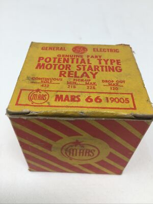 MARS 66 POTENTIAL RELAYS 19005 | eBay