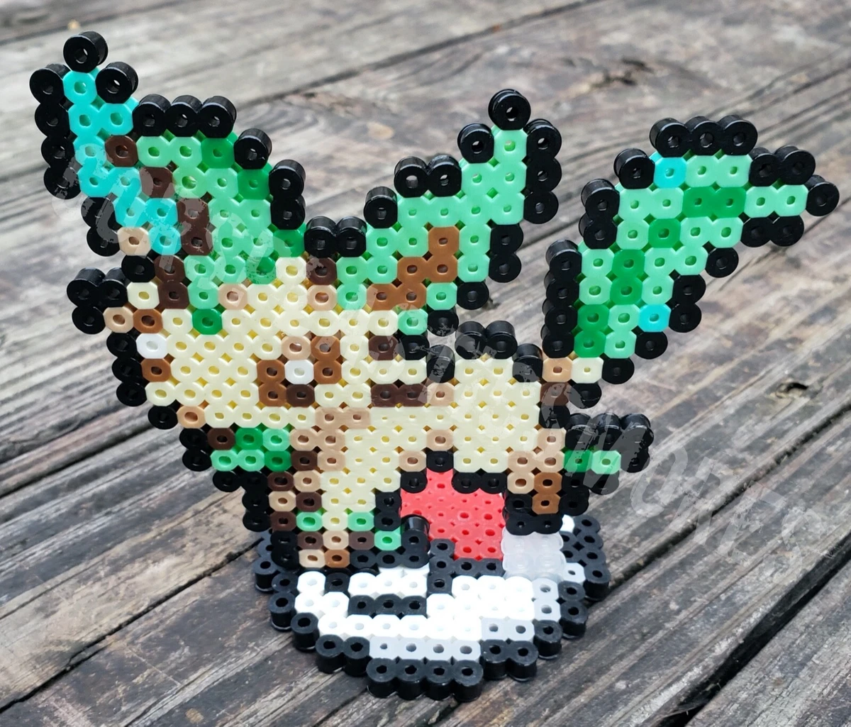 Leafeon Perler