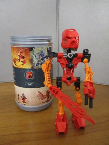 LEGO 8534 BIONICLE TOA MATA TAHU 2001 AVEC BOITE SANS COUVERCLE NI ...