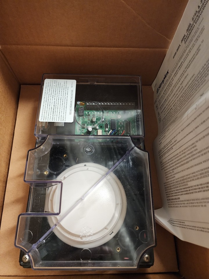 Simplex Air Duct Smoke Detector Fire Alarm 647358697836 | eBay