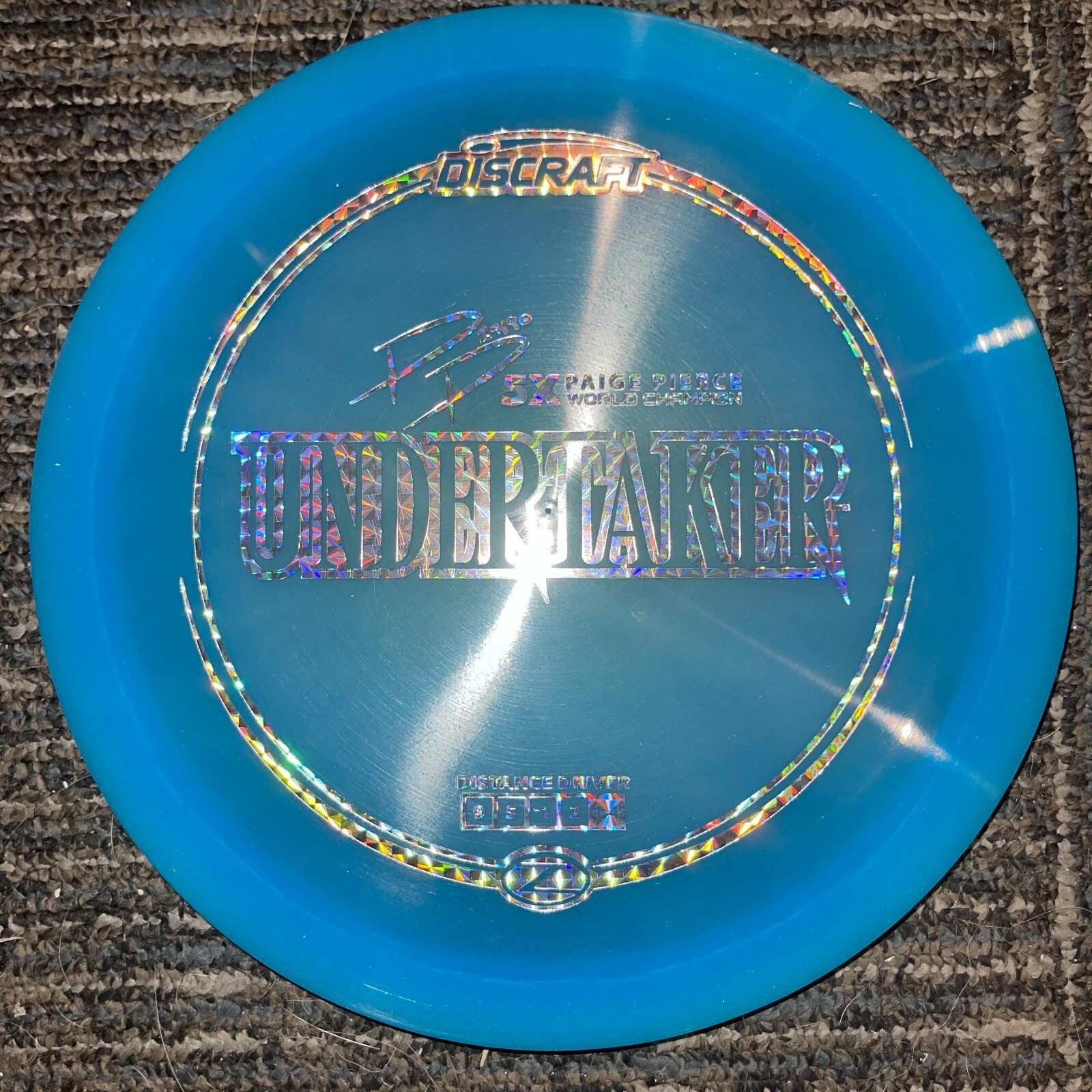 DISCRAFT Z LINE 5X PAIGE PIERCE UNDERTAKER DISC GOLF DISTANCE DRIVER ...