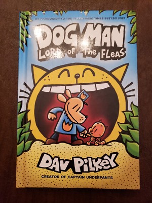 Dog Man: Dog Man Lord of the Fleas by Dav Pilkey (New, Hardcover) | eBay