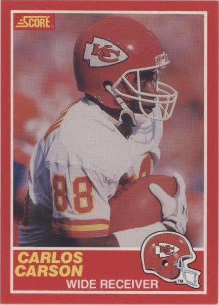 1989 Score - #168 Carlos Carson for sale online | eBay