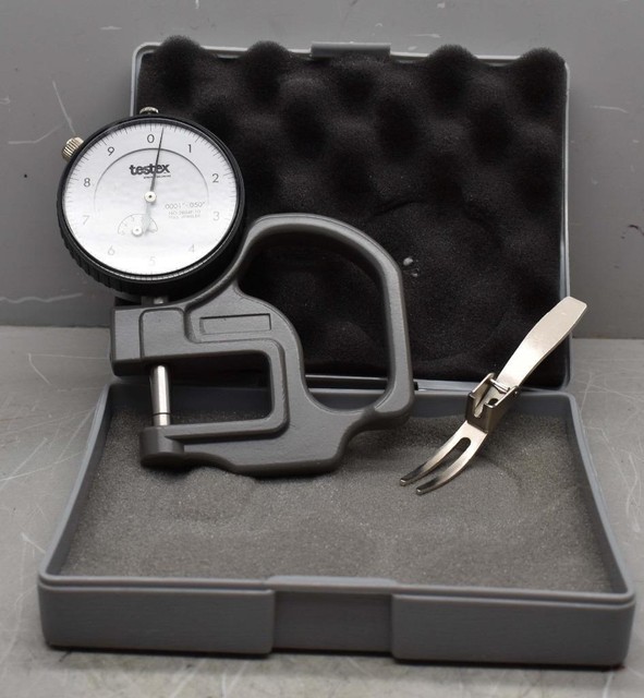 Mitutoyo Testex 7326STX1 Dial Thickness Gage 0-0.050 in for sale online ...