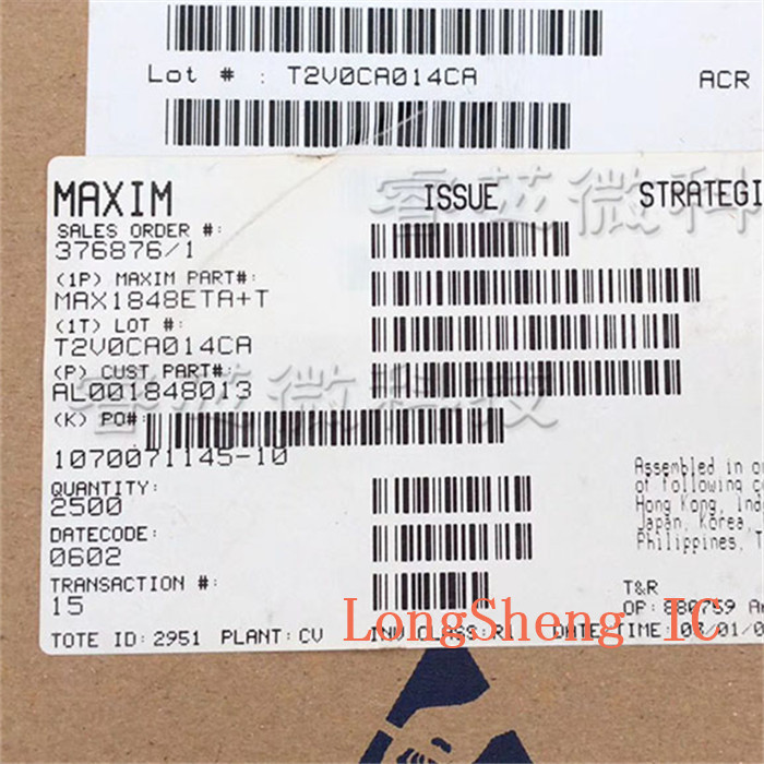 10pcs MAX1848ETA+T MAX1848ETA ACR TDFN8 new | eBay
