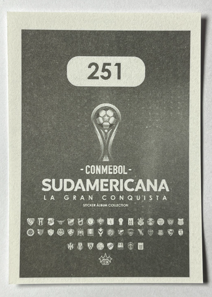 2025 CONMEBOL COPA SUDAMERICANA EO Sticker #251 AGUSTIN RODRIGUEZ Lanús ...