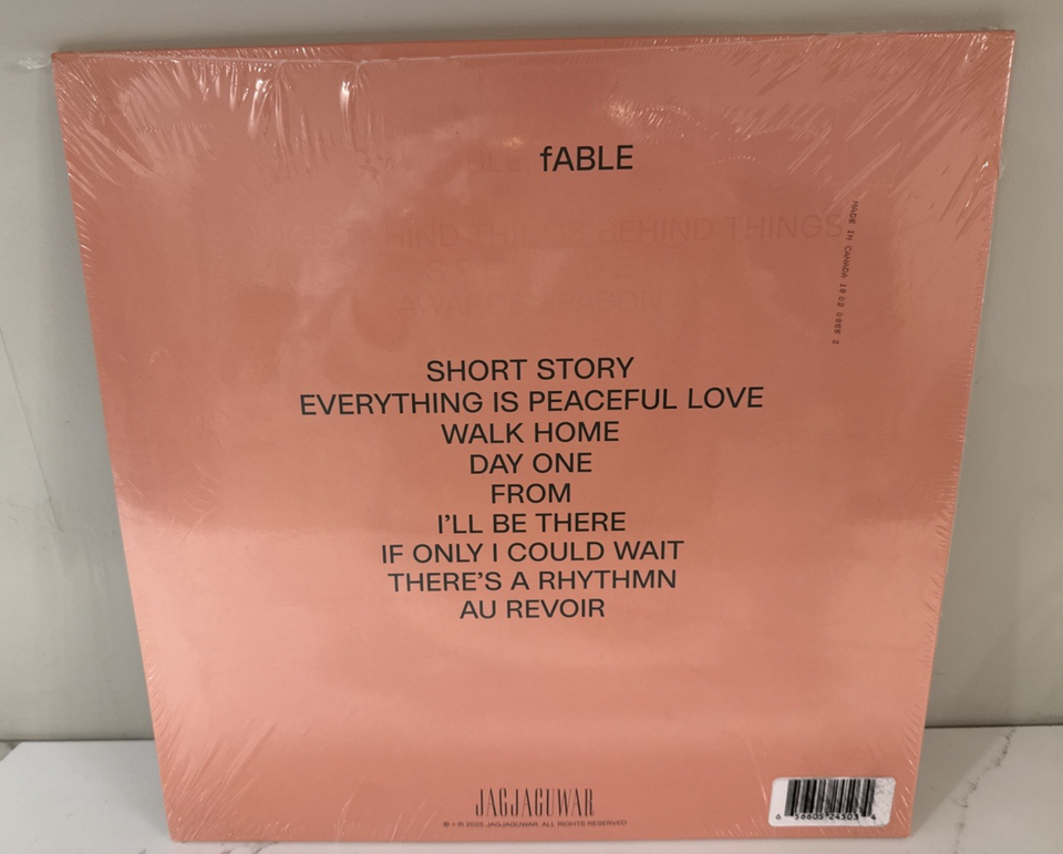 Bon Iver Sable Fable Vinyl Record Split Salmon Color Limited Edition ...