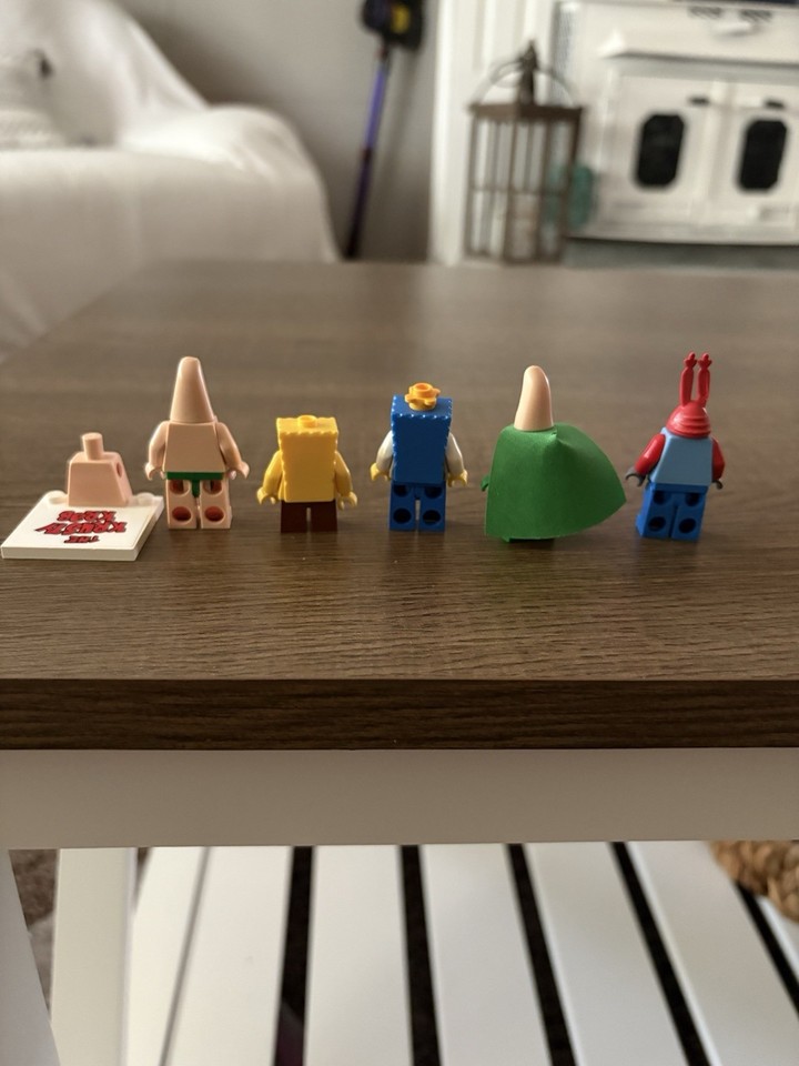 LEGO SpongeBob SquarePants Minifigure Lot Of 5 and torso | eBay