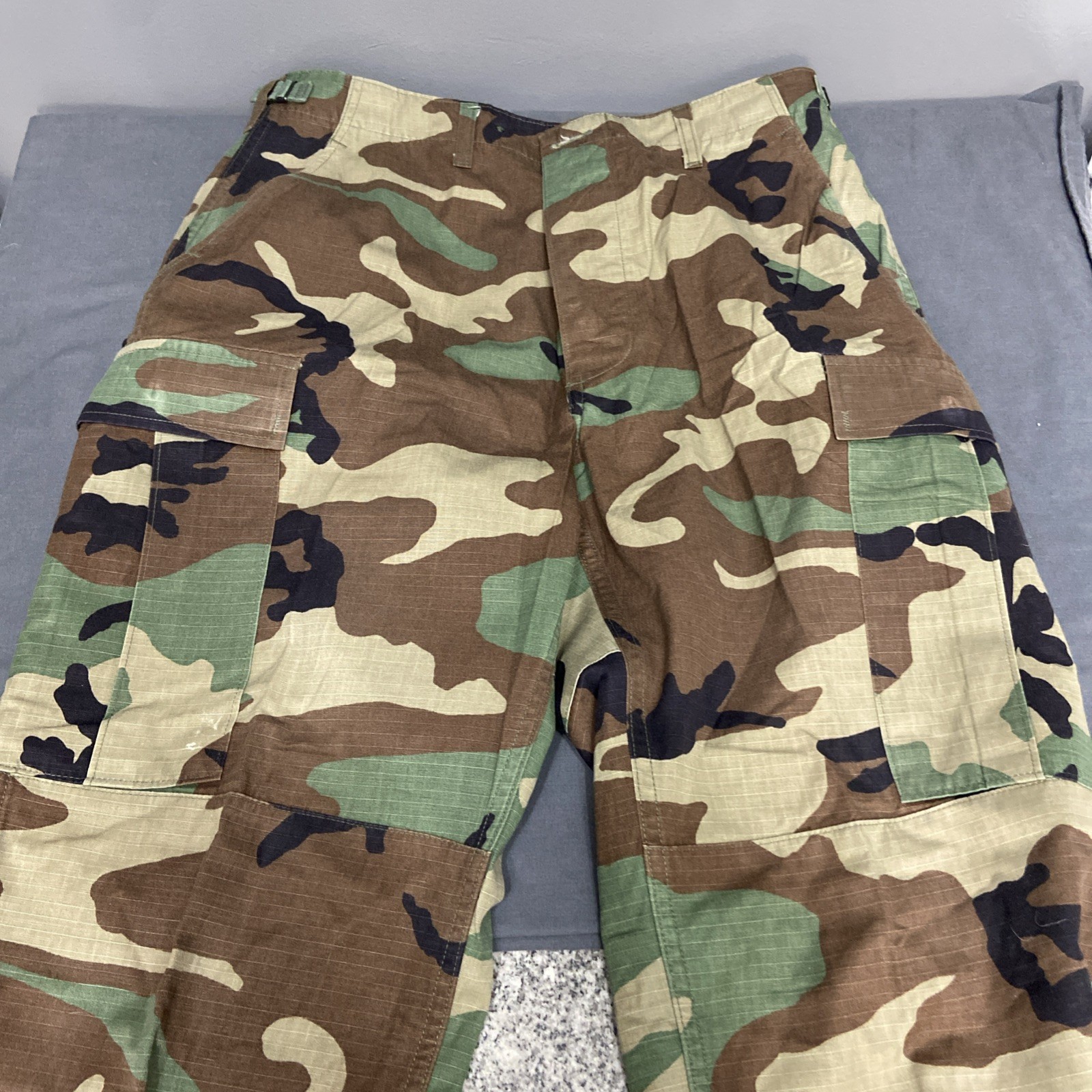 US Army USGI Woodland Camo BDU HOT WEATHER Outdoor Pa… - Gem