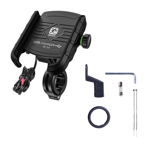 Motorcycle Phone Mount USB Secure Attachment Multipurpose | eBay