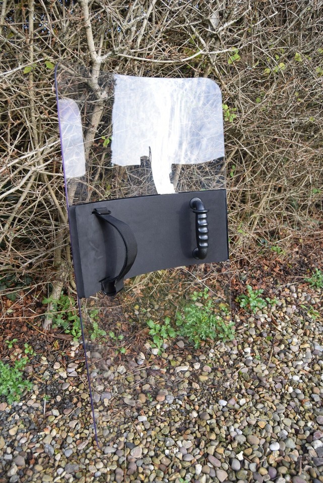 RARE Ex Police Army Riot Shield Public Order Protective Armadillo ...