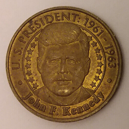 John F. Kennedy 35th President Coin Medal Token 32mm | eBay