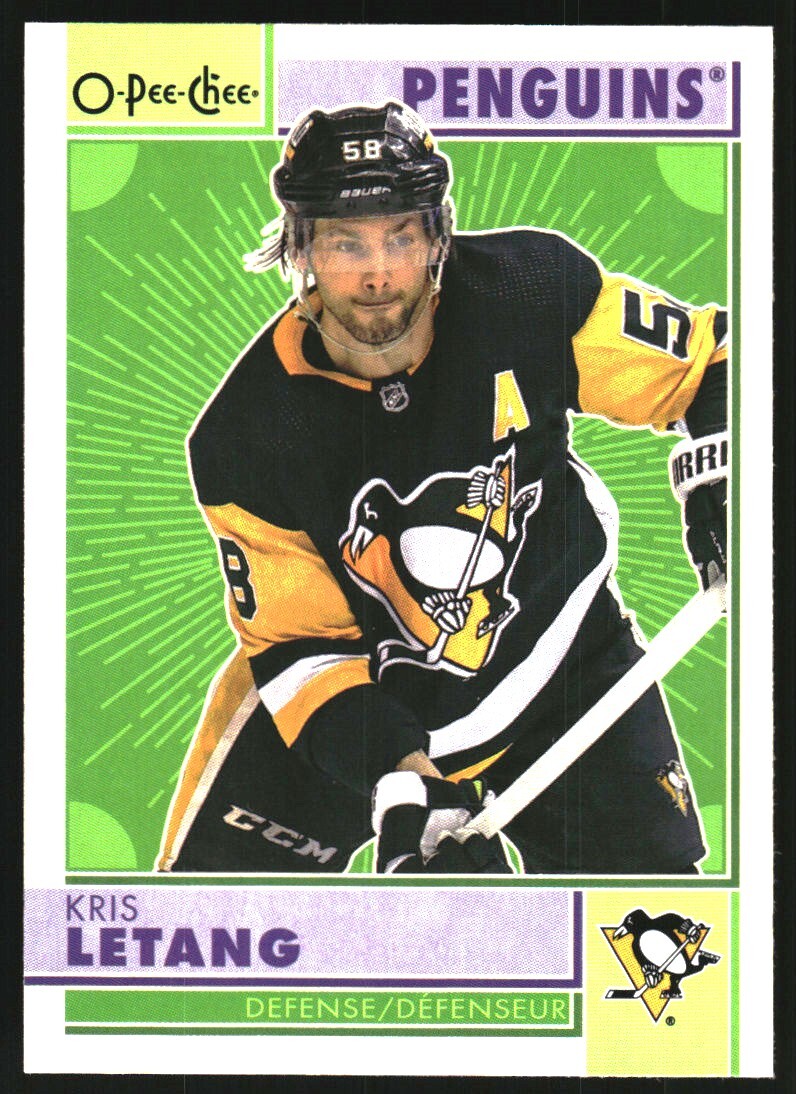 Kristopher Letang 2022 O-Pee-Chee #470 Base Price Guide - Sports Card ...