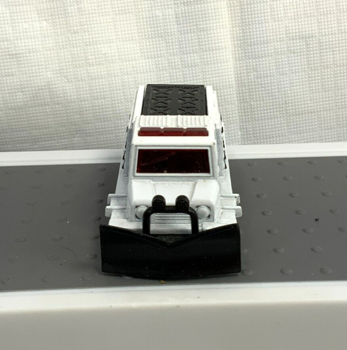 Vintage Matchbox Emergency Rescue Snow Groomer White Die Cast | eBay