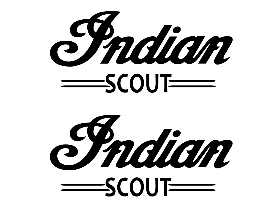 Indian Scout Logo Indian Scout Warbonnet Fuel Tank Decal Moore Speed