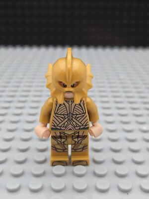 LEGO® Atlantean Guard Aquaman Atlantis Gold Armor Minifigure sh432 ...