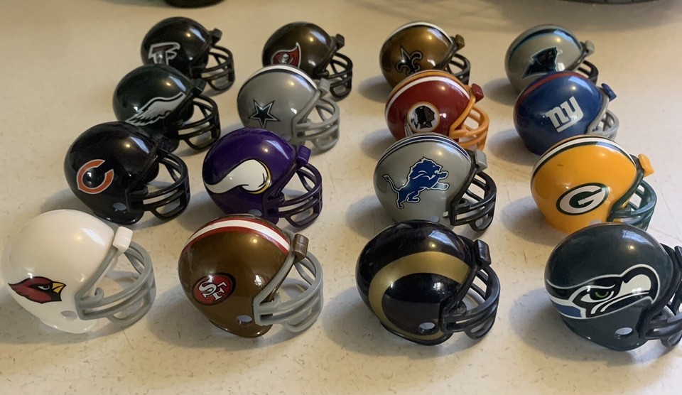 All 32 NFL 2010 Season Miniature Replica Helmets | eBay