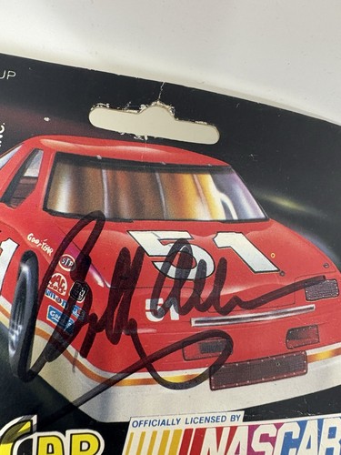NASCAR Diecast Bobby Allison SIGNED 1991 1:64 Scale Stock Car #12 ...