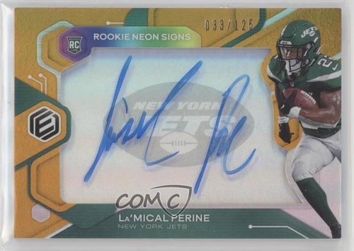 2020 Panini Elements Rookie Neon Signs Orange 33/125 La'Mical Perine ...