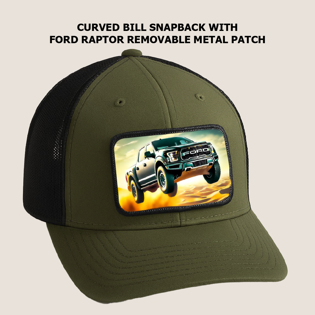 DESERT AIR - Ford Raptor PYR Custom Metal Art - Selected Curved Bill ...