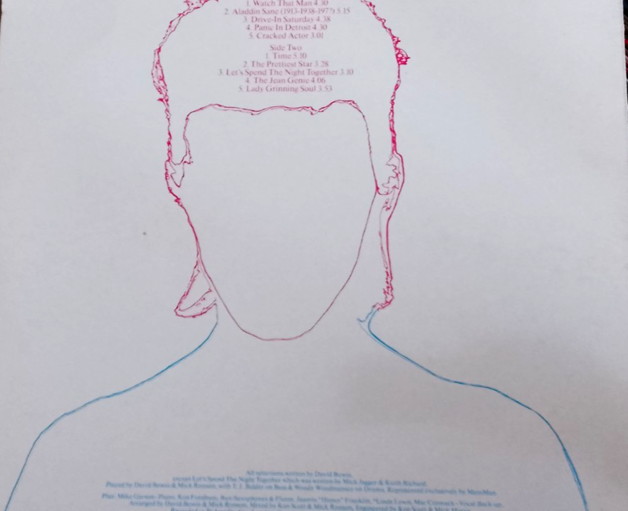 DAVID BOWIE "Aladdin Sane" LP RCA International 1981 (INTS 5067 - NEW ...