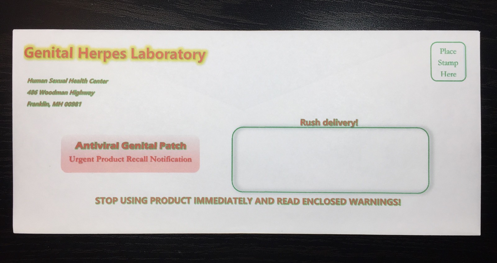 Adult Embarrassing Prank Envelopes Mail Prank Joke Gag Gifts Revenge ...