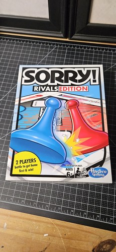 Hasbro 2020 Sorry! Rivals Edition Board Game 2 Players bag Sealed ...