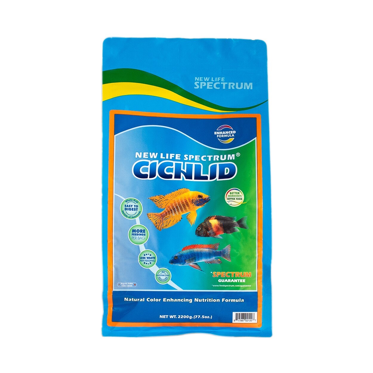 Naturox Cichlid - 1 - 1.5 mm Sinking Pellets - 2.2 kg | eBay