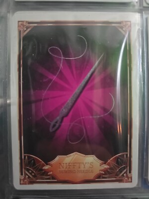 NIFFTY’s SEWING NEEDLE 1st Edition Premium White Foil Hazbin Hotel #31 ...