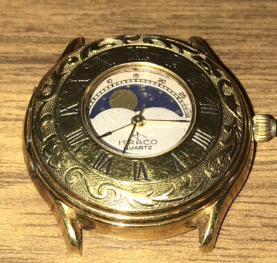 Itraco Serial Number 4162 Quartz Moonphase Swiss Made Watch | eBay