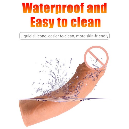 Penis-Extension-Sheath-ED-Extender-Girth-Erection-Enhancer-Enlarger ...