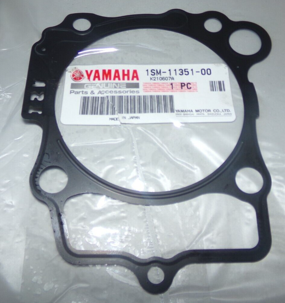 YAMAHA YZ250F, WR250F, YZ250FX, ENGINE CYLINDER BASE GASKET 1SM-11351 ...