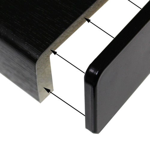 Pair Short Window Cill Capping End Cap UPVC Internal Cover Board ...