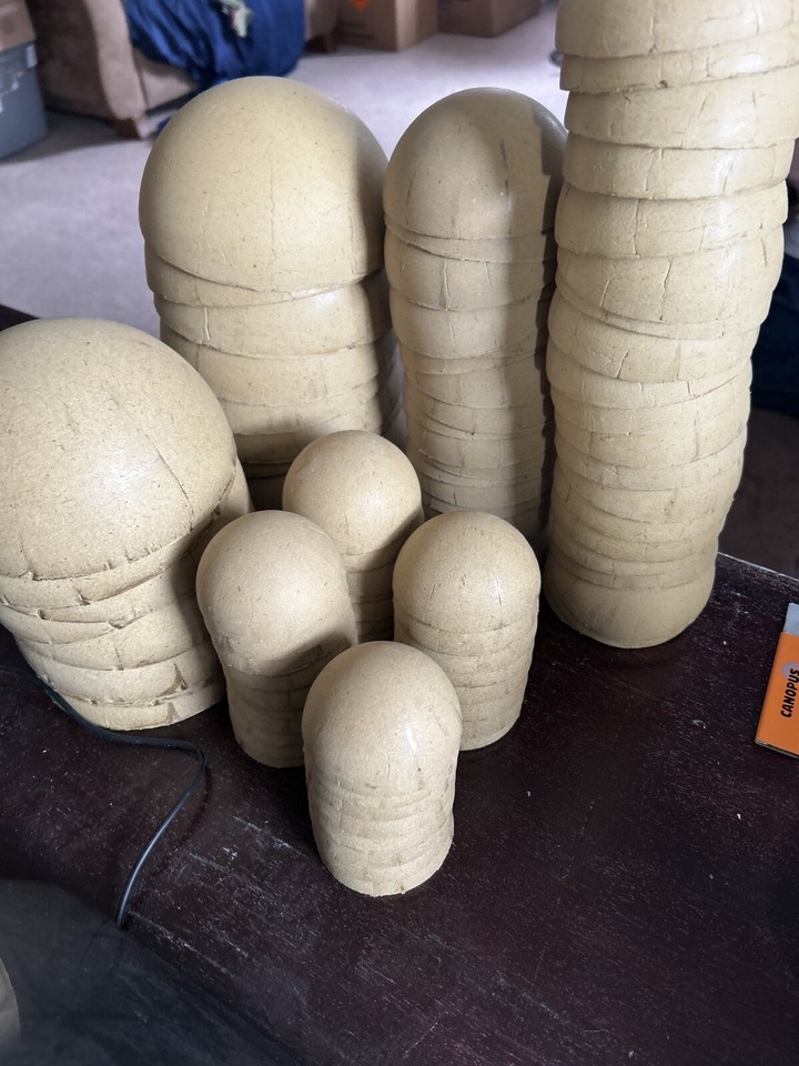 3" Paper Firework Ball Shell Nesting Hemispheres 4 part shell NEW to ...