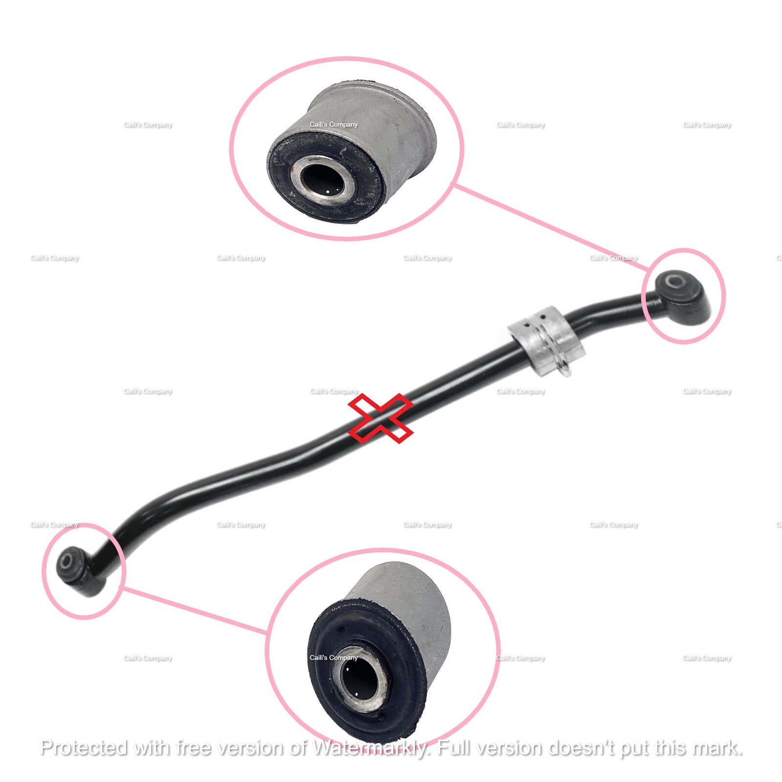 52088305AB For 2pcs 97-04 Jeep Grand Cherokee Front Track Control Rod ...