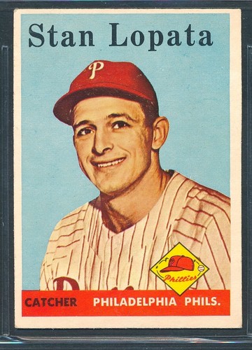 1958 Topps #353: STAN LOPATA Philadelphia Phillies ~ EX to EX-MT | eBay