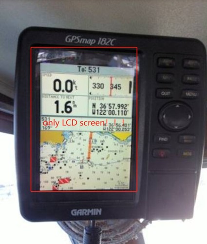 1 pcs LCD For GARMIN GPSMAP 182C MARINE CHART PLOTTER FISHFINDER GPS ...