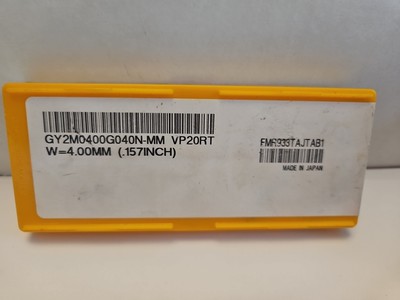 MITSUBISHI GY2M0400G040N-MM VP20RT TURNING 3 NEW CARBIDE INSERTS LOT ...