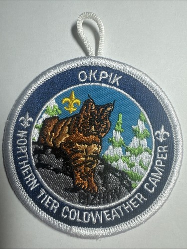 BSA Okpik Northern Tier ColdWeather Camper Bobcat BIZHIW Dangler Patch ...