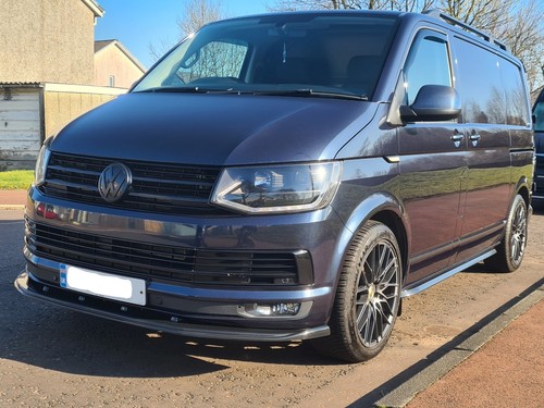 2018 VW Transporter T6 Highline SWB 150 Panel Van Starlight Blue | eBay UK